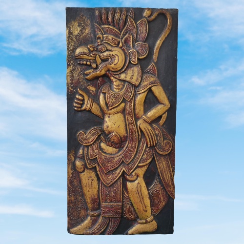 Jual Pandil Relief Relif 2D Antik Kayu Bali | Dekorasi Dinding Rumah ...