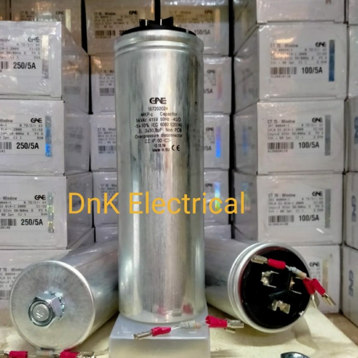 Jual Capasitor ( Kapasitor ) Merk Gae 5Kvar 415V Type Mkp Terlariss !! | Shopee Indonesia