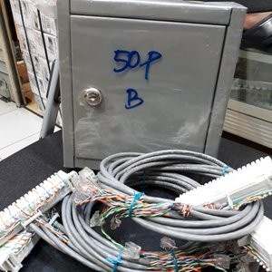 Jual Terminal Box (Mdf) 50 Pair Komplit Frame Lsa Kabel Rj11 | Shopee ...