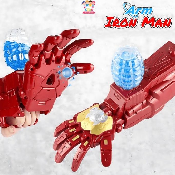 Jual Mainan Anak Launching B/O Arm Iron Man Tangan Iron Man Anak ...