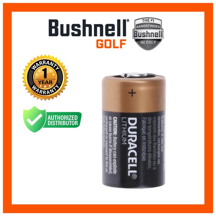 Jual Bushnell Rangefinder Factory Duracell CR2 Battery (Ziplock ...