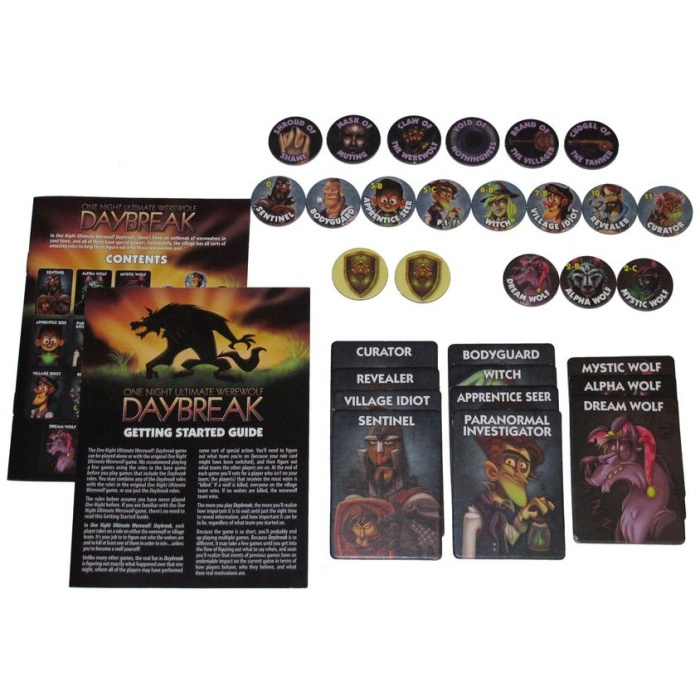 Jual One Night Ultimate Werewolf Daybreak Board Game | Shopee Indonesia