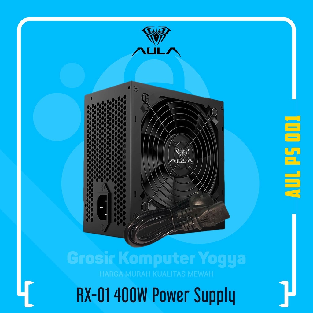 Jual AULA RX-01 400W Gold Plus Intel AMD PSU Power Supply Unit | Shopee ...