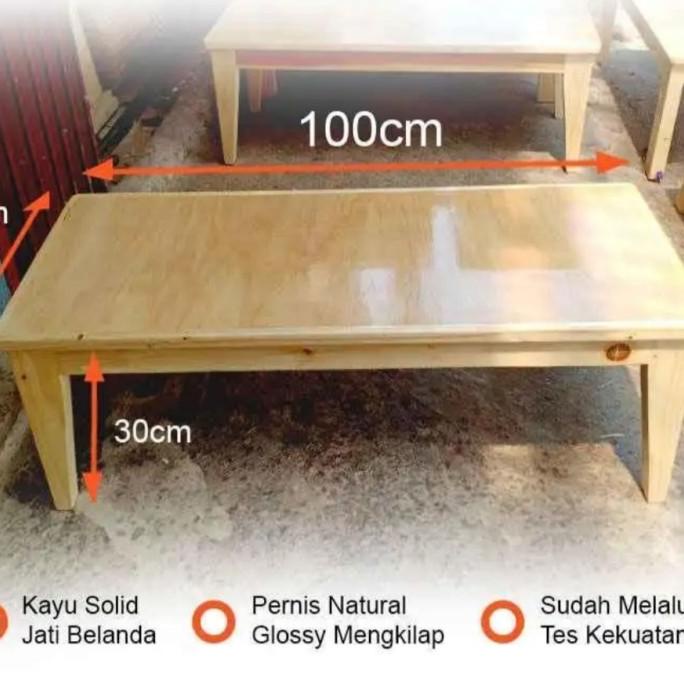 Jual Meja Belajar Lesehan Kayu | Shopee Indonesia