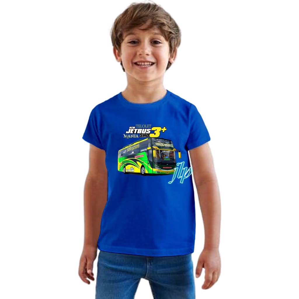 Jual Atasan Anak Viral Bus Basuri Om Telolet Om Come Back Printing DTF ...