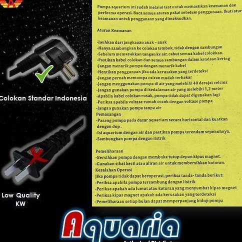 Jual Aquila Water Pump P5600 Pompa Celup Akuarium & Kolam | Shopee ...