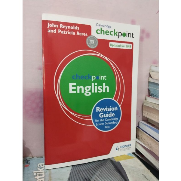 Jual BUKU CAMBRIDGE CHECKPOINT ENGLISH/Revision Guide for the Cambridge ...
