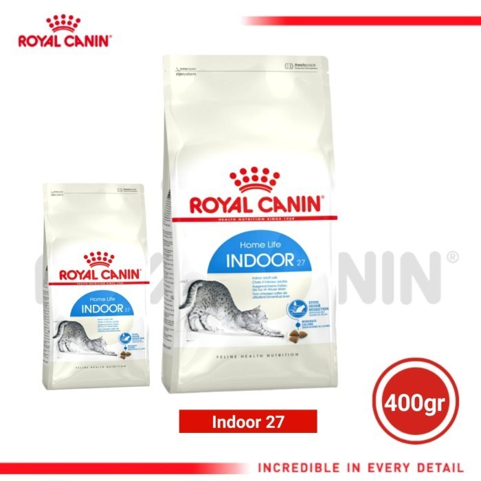 Jual Royal Canin Cat Indoor 27 400gr Shopee Indonesia