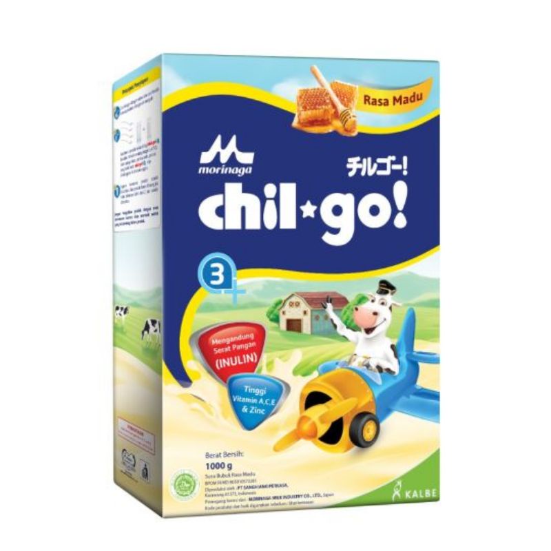 Jual Chil go powder 3+ madu dan vanila 300gr/700gr/1000gr Morinaga susu ...