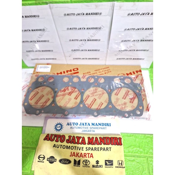Jual Pak kop gasket only packing paking head Hino Dutro HT130 Plat besi Merk Hino | Shopee Indonesia