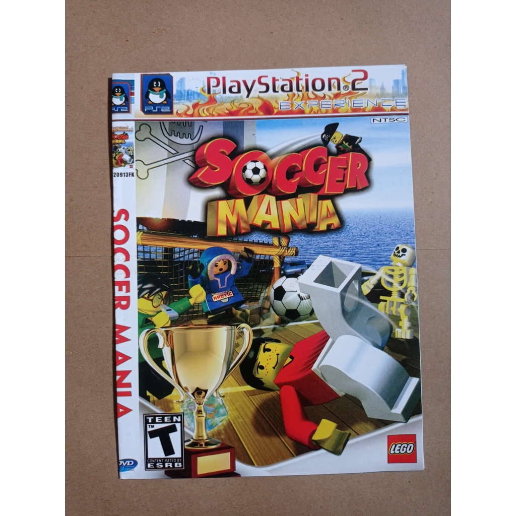 Jual Kaset Game PS 2 - Lego Soccer Mania Kaset Game PS2 + Cover Murah ...