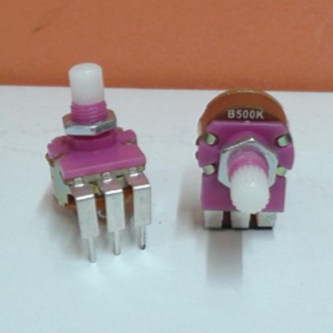 Jual POTENSIO KECIL PLUS SAKLAR SWITCH 500K BUAT DIMMER | Shopee Indonesia