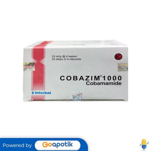 Jual COBAZIM 1000 MG BOX 100 KAPSUL | Shopee Indonesia
