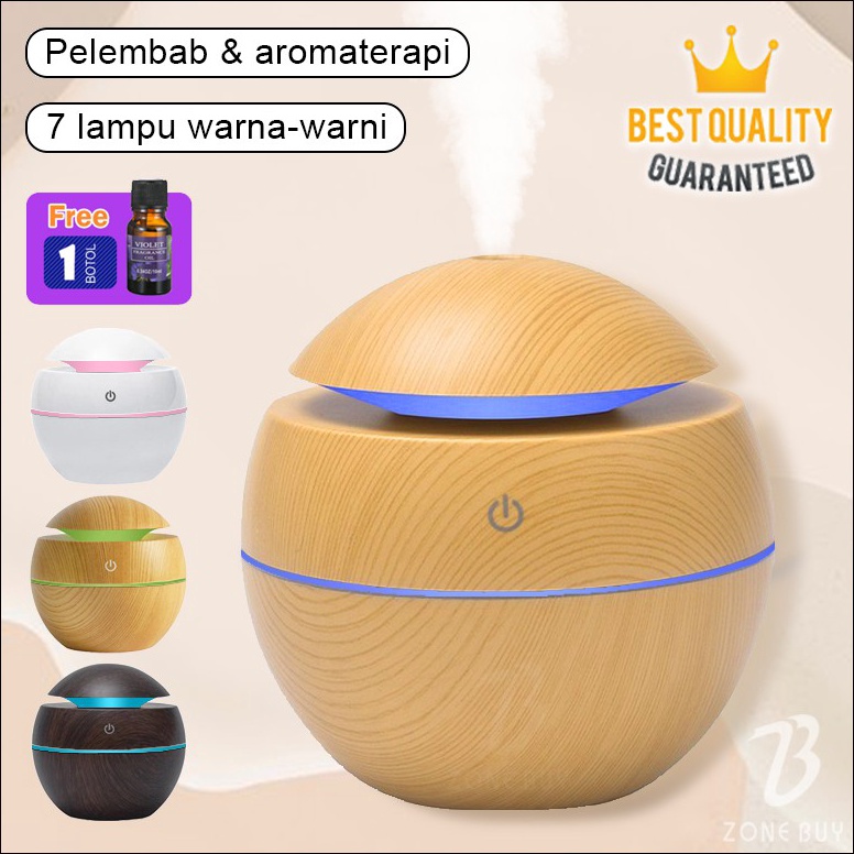 Jual MENARIK!. 100% ORI Humidifier Diffuser Aroma Diffuser 130ML Oil ...