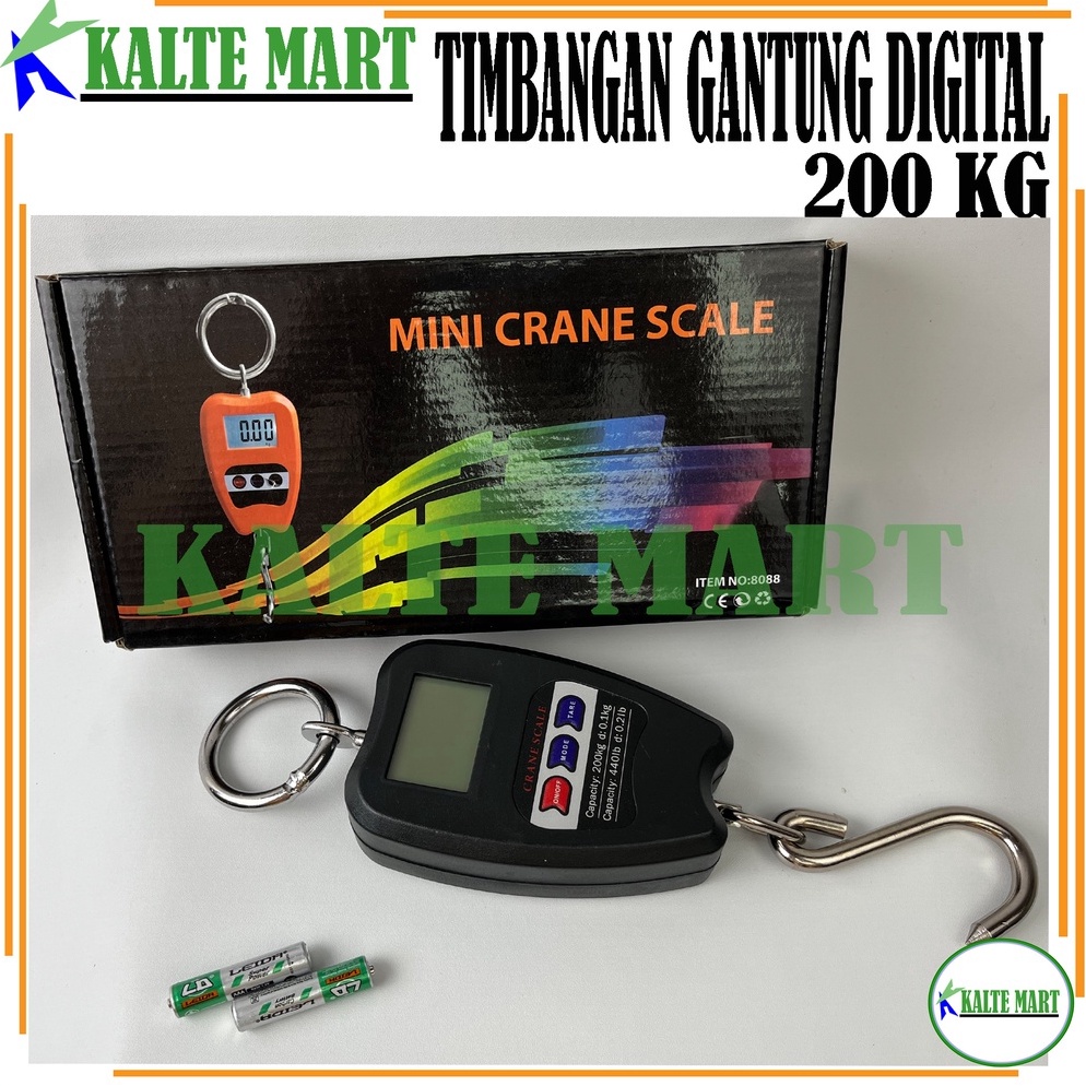 Jual Menarik!.. Timbangan Gantung Digital 200Kg Timbangan Gantung ...