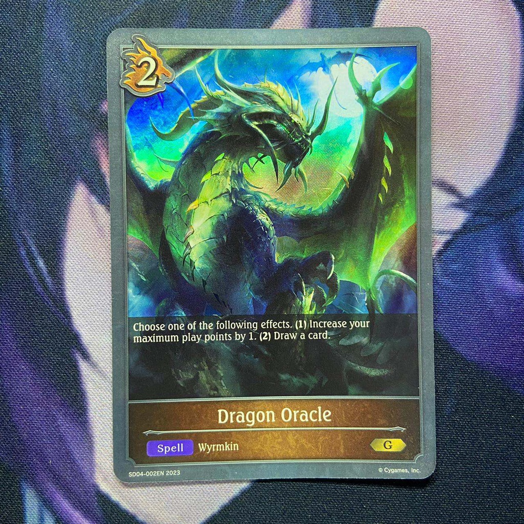 Jual Dragon Oracle SD04-002EN G [Shadowverse SVE TCG] | Shopee Indonesia