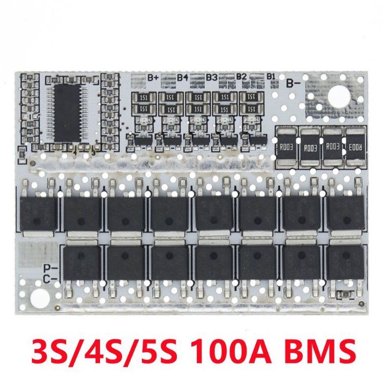 Jual Termurah!.. BMS 3S 4S 5S 100A Charger Module Battery Management ...
