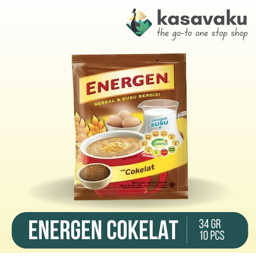 Jual Susu Energen sereal rasa coklat sachet (1 renceng isi 10 sachet ...