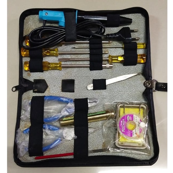 Jual TOOL KIT SET GOOT TL-10 / SOLDER SET / SOLDER KOMPLIT | Shopee ...