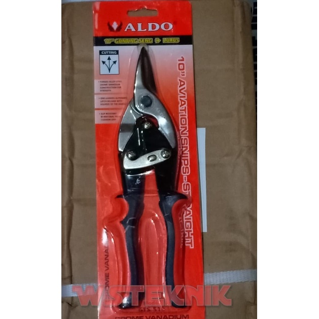 Jual Gunting Seng American Lurus 10" Aldo | Shopee Indonesia