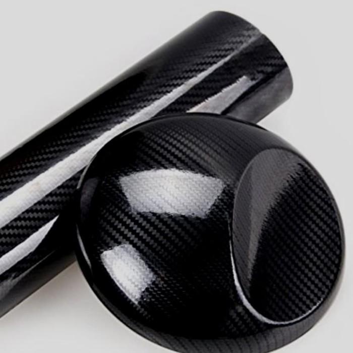 Jual Stiker Sticker Carbon Karbon Hitam Glossy 5D & 6D (152 Cm) Mobil ...