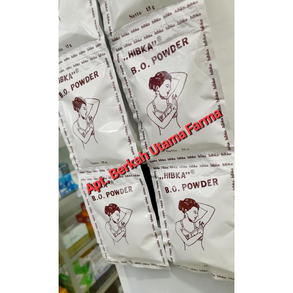 Jual BEDAK HIBKA SACHET 15GR (ANTI KERINGAT & BAU BADAN) | Shopee Indonesia
