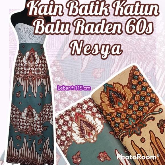 Jual Bahan Kain Batik Katun 60s Nessaj batik cotton halus lembut murah meteran | Shopee Indonesia