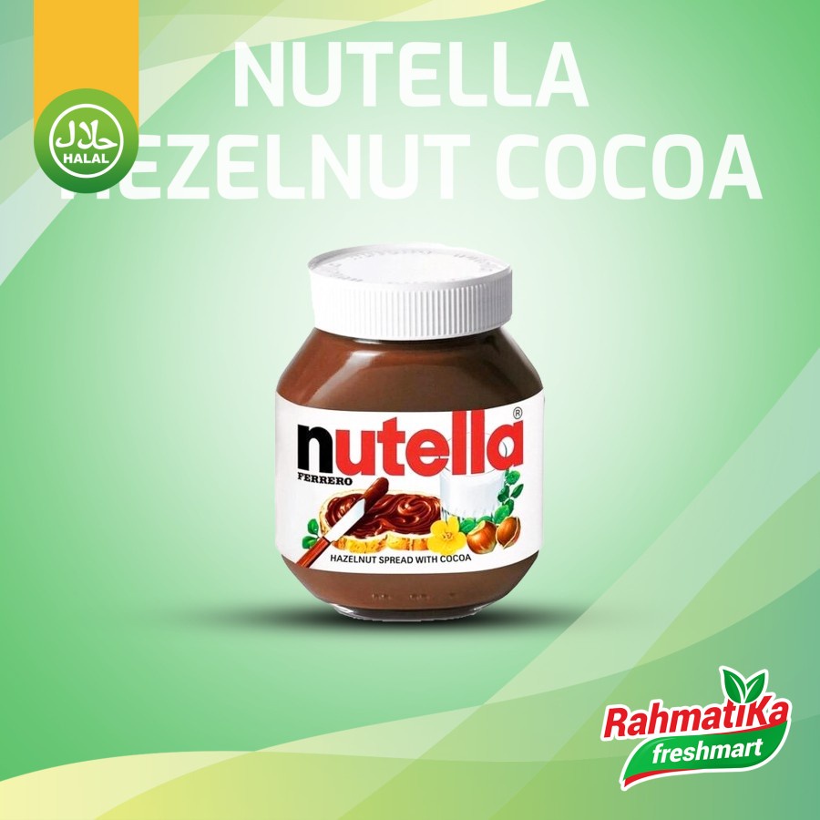 Jual Nutella Chocolate Hazelnut Spread Cocoa / Selai Coklat Hazelnut ...