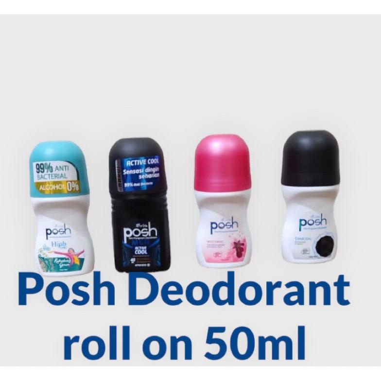 Jual Belanja Deodorant Posh Roll On 50Ml Kri | Shopee Indonesia