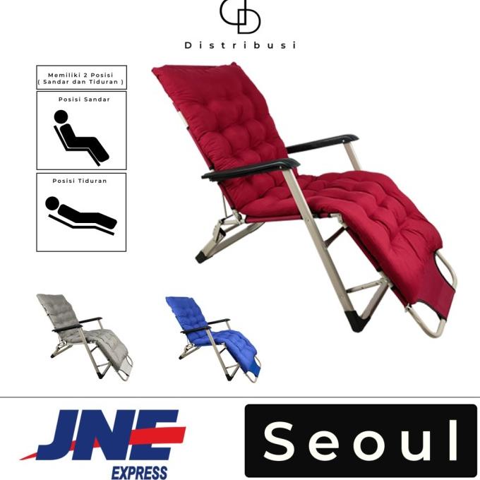 Jual Kursi Malas / Kursi Santai / Kursi Lipat / Kursi Pantai SEOUL ...