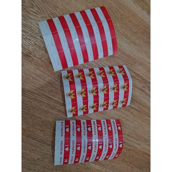 Jual sticker merah putih | Shopee Indonesia