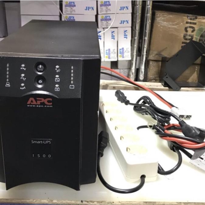 Jual Paket Ups Modif Apc Sua1500i + Battery 12v 80Ah | Shopee Indonesia