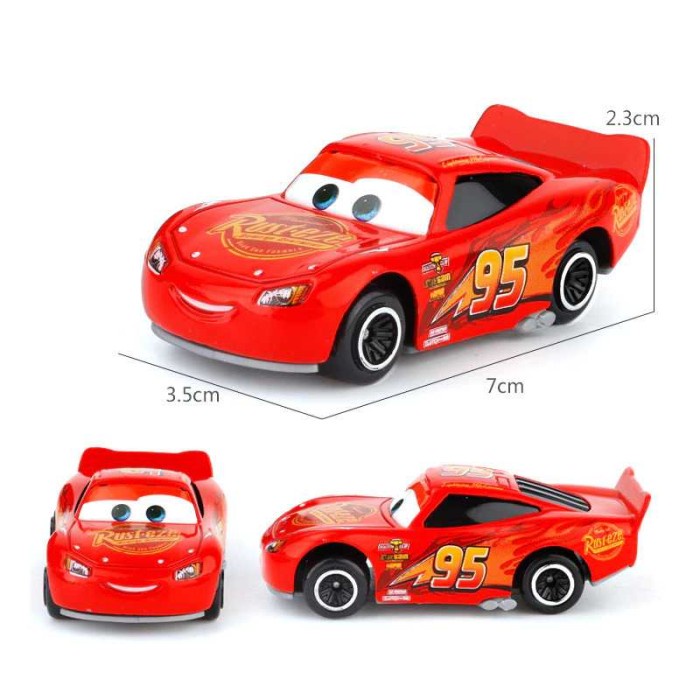 Jual DISKON SPESIAL MAINAN ANAK MOBIL DISNEY CARS LIGHTNING MCQUEEN SET ...