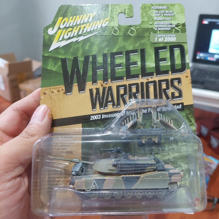 Jual MUST HAVE!! JOHNNY LIGHTNING WHEELED WARRIORS M1A1 ABRAMS TANK ...