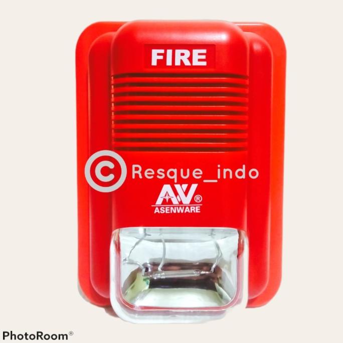 Jual Conventional Strobe Sounder Working Voltage: 20-30VDC ( ASEN WARE ...