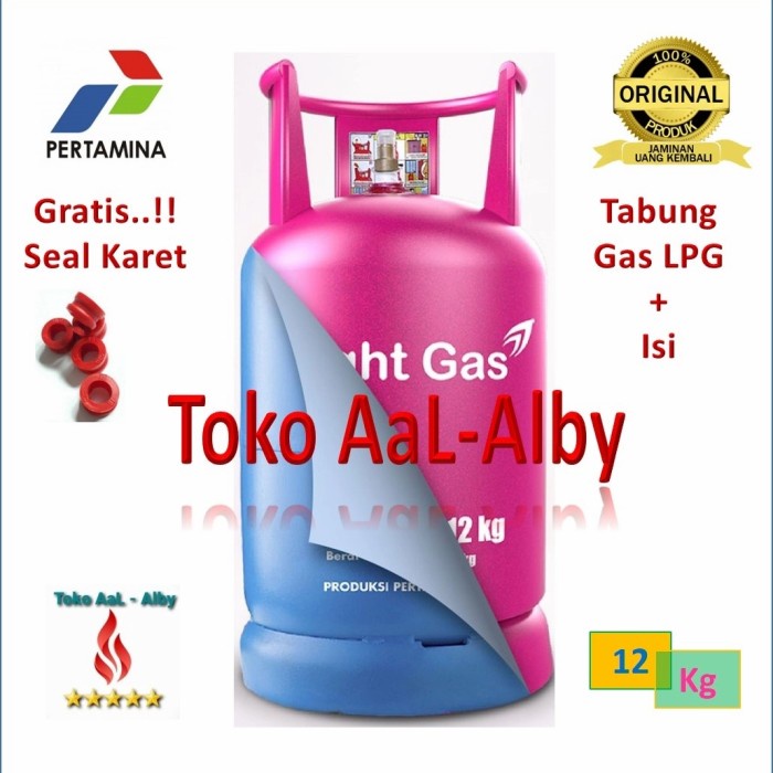 Jual Best Seller Tabung Gas 12 Kg Lpg/Elpiji + Isi | Shopee Indonesia