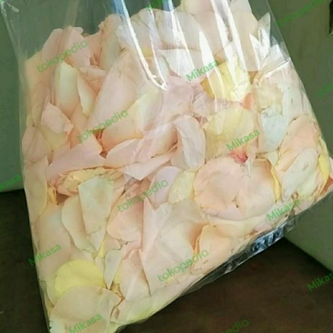 Jual New Rose Pentals / Kelopak Mawar Peach Salem Fresh | Shopee Indonesia