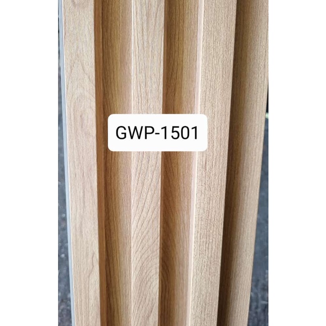 Jual best NEW GOLDEN WPC WALL PANEL GWP PANJANG 3 MTR | Shopee Indonesia