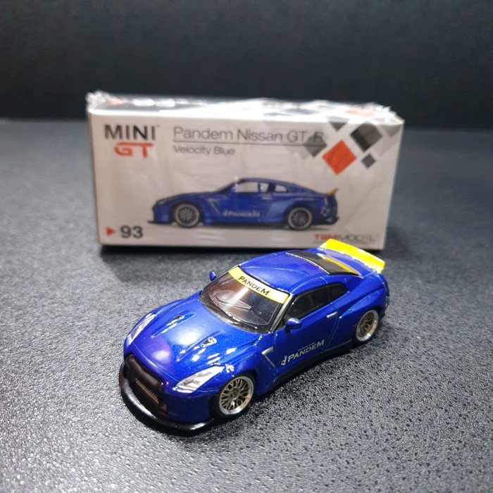 Jual FLASH SALE!!! MINI GT 92 NISSAN SKYLINE GTR R35 VELOCITY BLUE ...