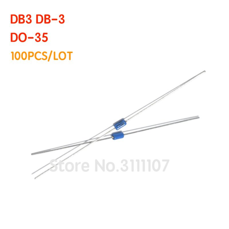 Jual &100PCS/LOT DB3 DB-3 Diac Trigger Diodes DO-35 DO-204AH 100%NEW ...
