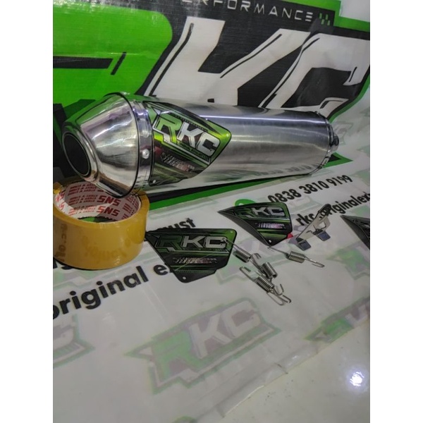 Jual KNALPOT SLINCER ONLY TIPE KLX/CRF/D-TRACKER/WR155 REQUEST RKC ...