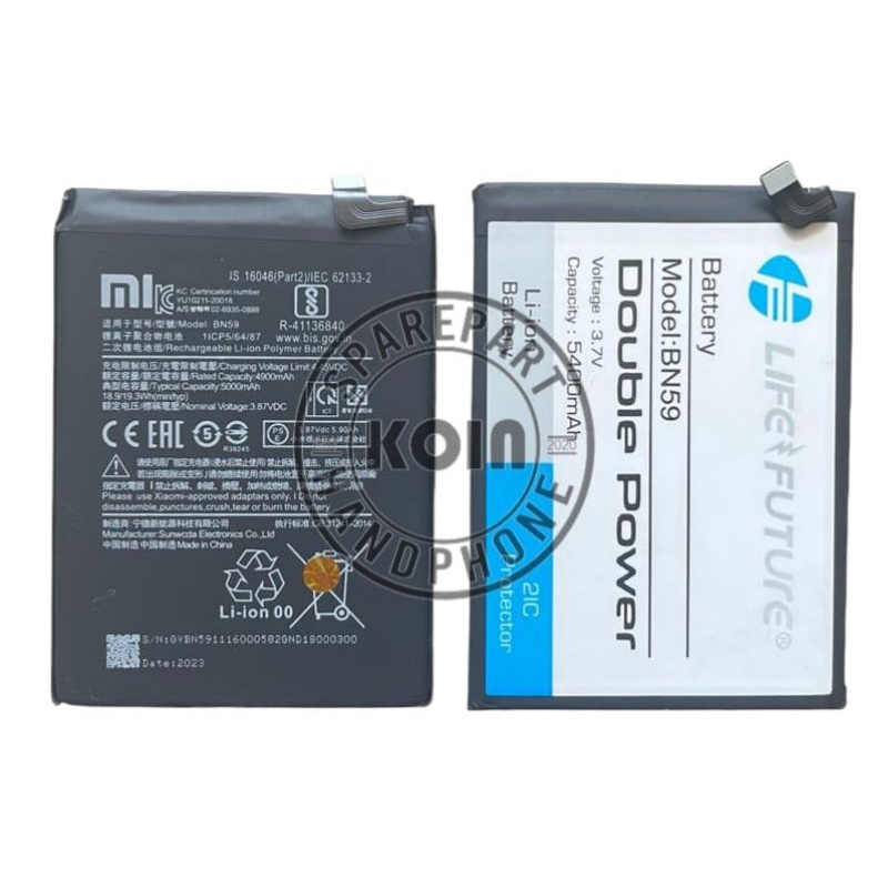 Jual BATERAI/BATRE/BATTERY XIAOMI REDMI NOTE 10/NOTE 10 PRO/NOTE 10S ...