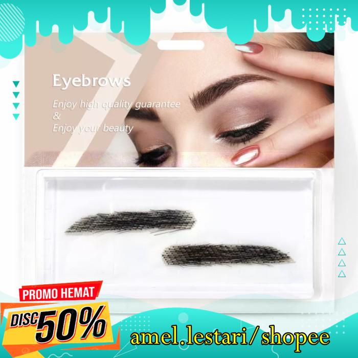 Jual ALIS MATA BUATAN / REUSED REAL HAIR FAKE EYEBROW HIGHT CLASS ...