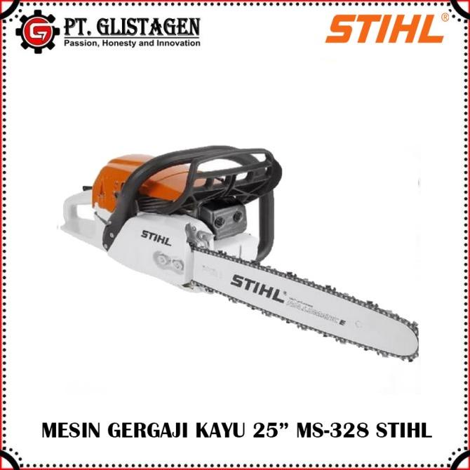 Jual Mesin Gergaji Chainsaw / Potong Kayu Chain Saw STIHL 25" Inch MS - 382 | Shopee Indonesia