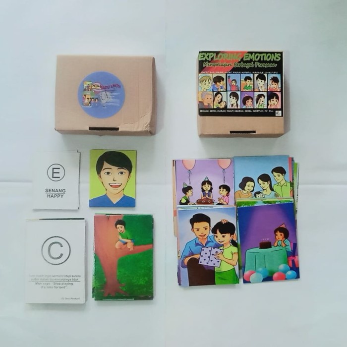 Jual Ge Toys Kartu Emosi Dan Exploring Emotions/Mainan Terapi Wicara/Iq Dev | Shopee Indonesia