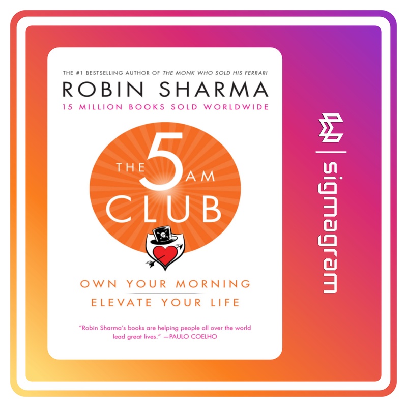 Jual The 5 AM Club Original English by Robin Sharma | Shopee Indonesia