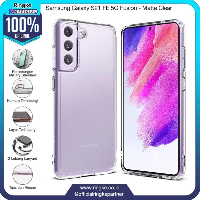 Jual Ringke Samsung Galaxy S21 FE Fusion Casing Tahan Banting Matte ...