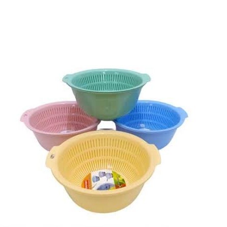 Jual Baskom Saringan Set Yoshikawa Baskom Sayur Baskom Kecil Bolong ...