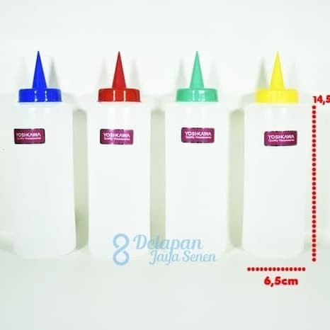 Jual Botol Mayonaise 400 ml | Botol Saos | Botol Sambal | Botol ...