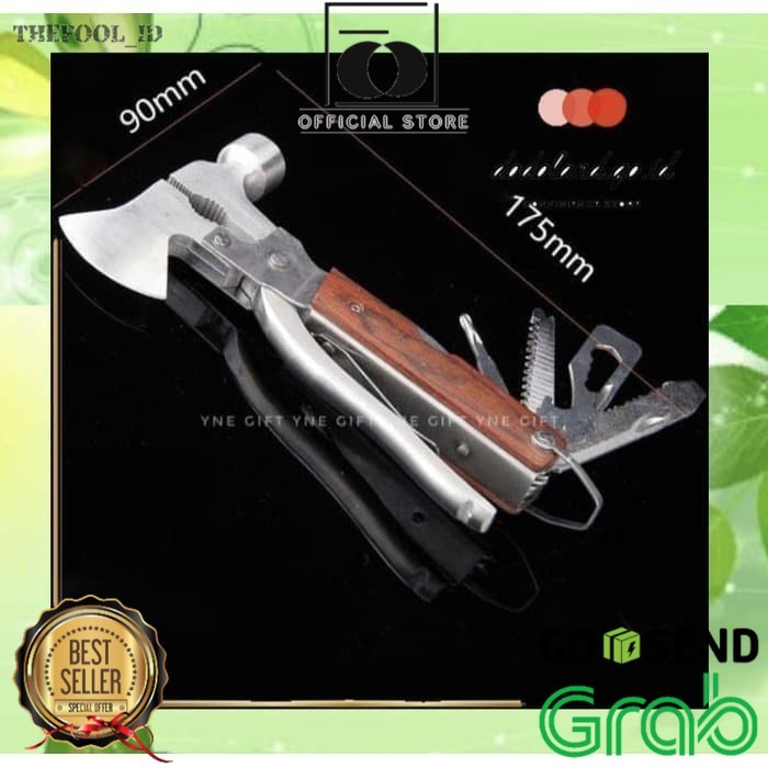 Jual Multifunction Hammer Edc Original Tf | Shopee Indonesia